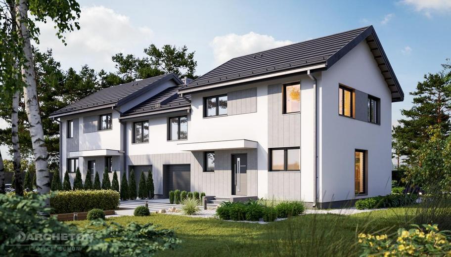 projekt domu AN1901 Topaz Delta Duolit (1901) - Murator projekty