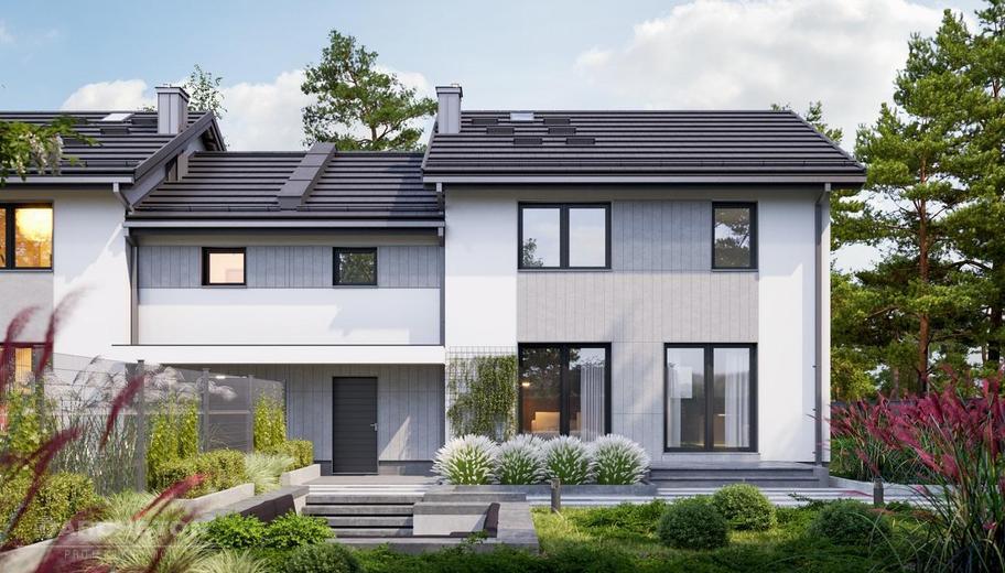 projekt domu AN1901 Topaz Delta Duolit (1901) - Murator projekty