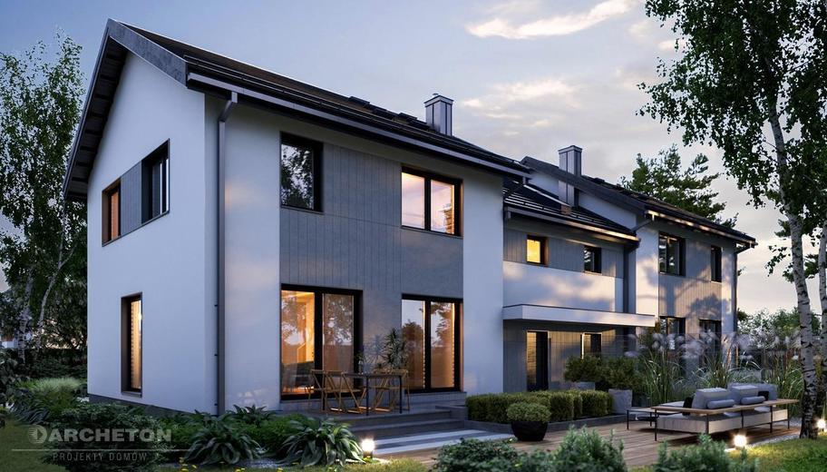 projekt domu AN1901 Topaz Delta Duolit (1901) - Murator projekty