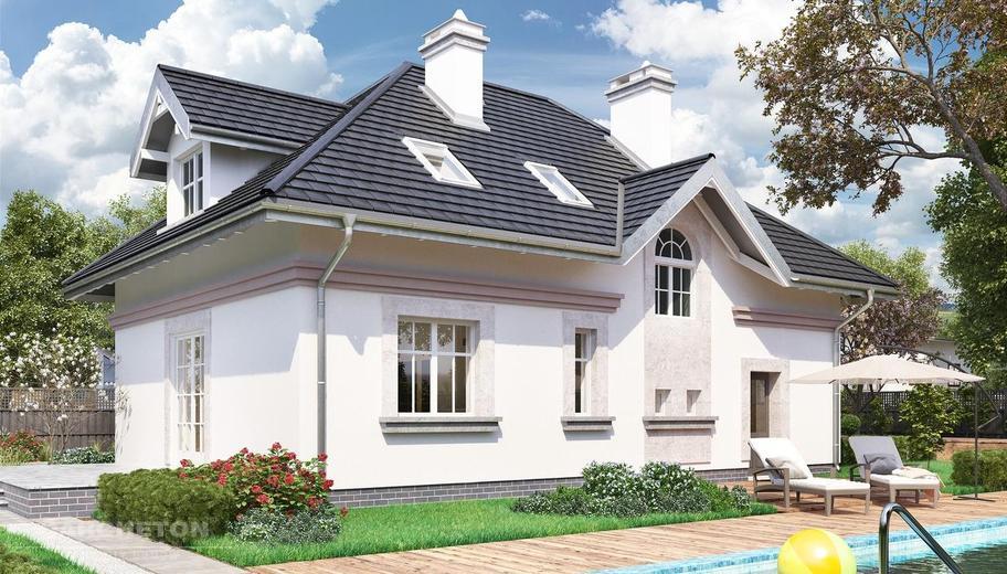 projekt domu AN871 Nowy Dworek-2 (871) - Murator projekty