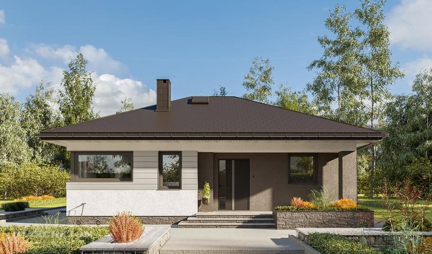 projekt domu AN1785 Felek Mini (1785) - Murator projekty