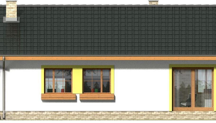 projekt domu DD546 Dino II z garażem 1-st. [A] - Murator projekty