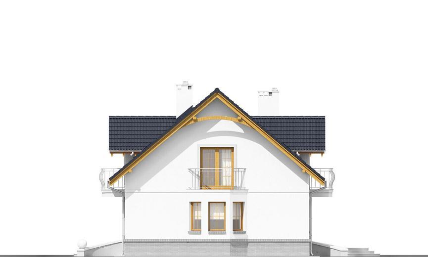 projekt domu DD1170 Dom Dla Ciebie 1 z garażem 1-st. [A] - Murator projekty