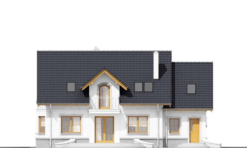 projekt domu DD1170 Dom Dla Ciebie 1 z garażem 1-st. [A] - Murator projekty