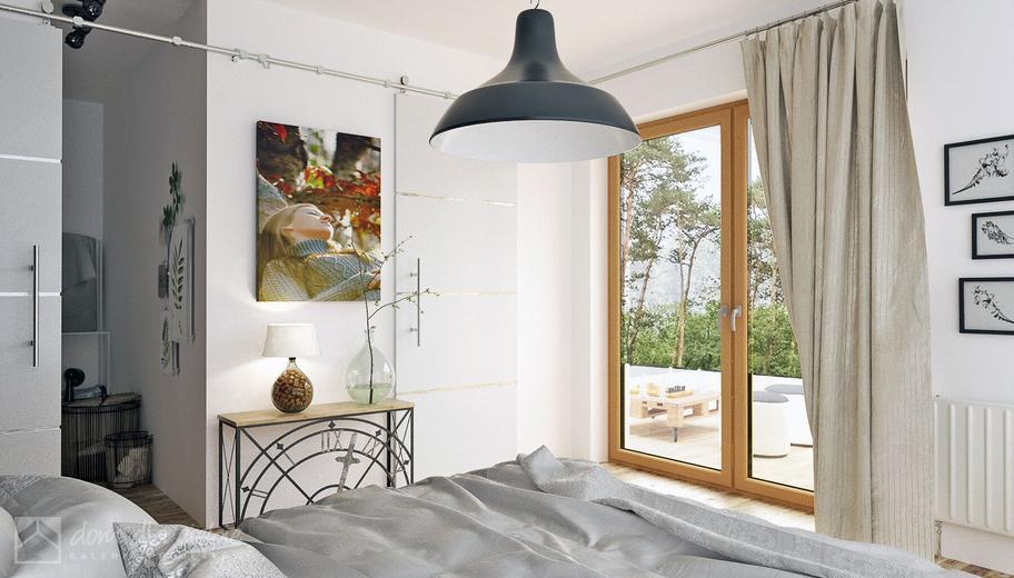 projekt domu DD1597 Magnetyt z garażem 2-st. [A] - Murator projekty