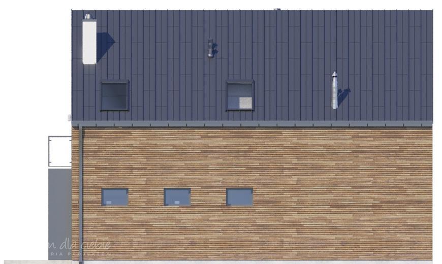 projekt domu DD1593 Vikka bez garażu [B] - Murator projekty