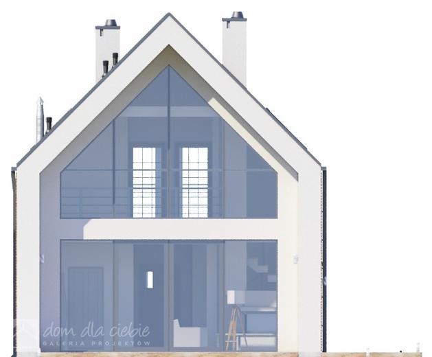 projekt domu DD1593 Vikka bez garażu [B] - Murator projekty