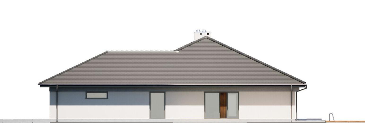 projekt domu DD1746 Aura II z garażem 1-st. [A] - Murator projekty