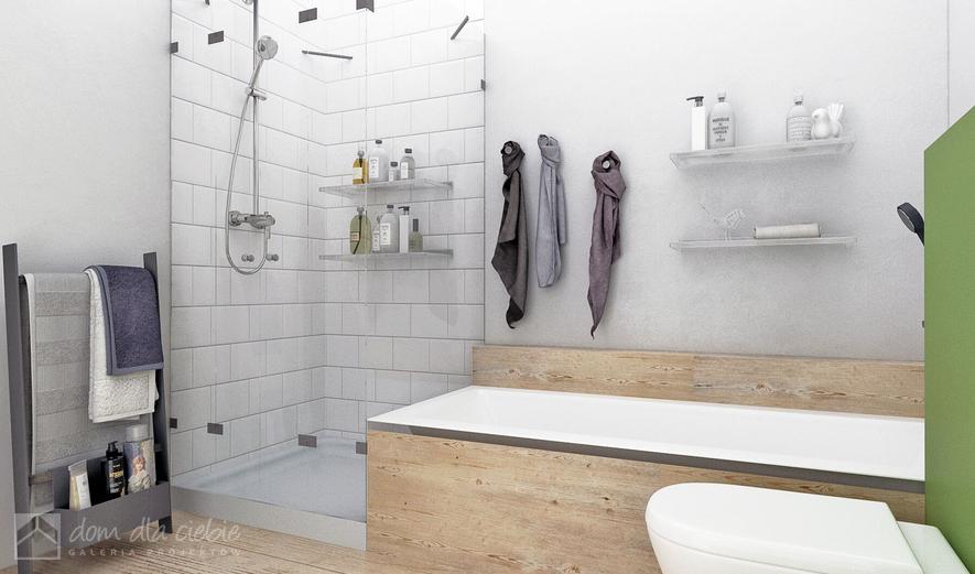 projekt domu DD1613 Dolomit III z garażem 2-st. [A] - Murator projekty