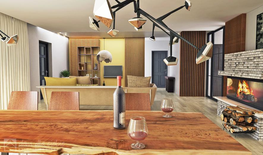 projekt domu DD1597 Magnetyt z garażem 2-st. [A] - Murator projekty