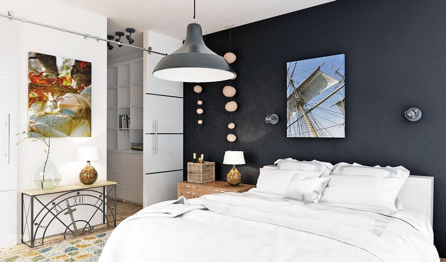 projekt domu DD1597 Magnetyt z garażem 2-st. [A] - Murator projekty