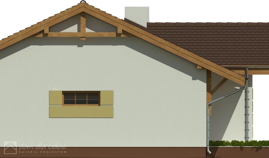 projekt domu DD619 Tola bez garażu [B] - Murator projekty