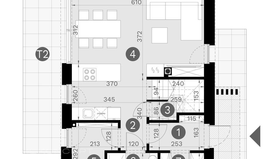 projekt domu HK101 HOMEKONCEPT 101 - Murator projekty