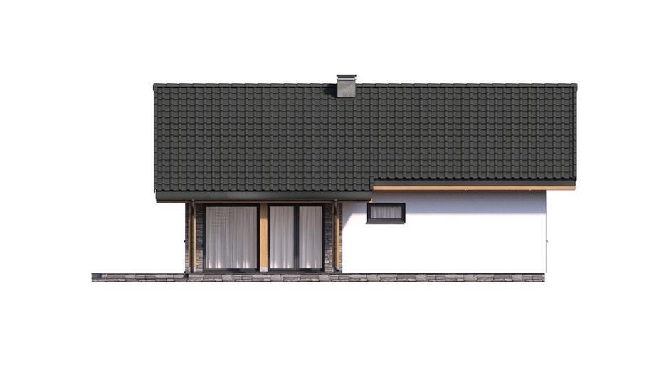 projekt domu AV365 Projekt domu L-241 mur - Murator projekty