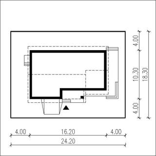 projekt domu M210f Jasna przestrzeń - wariant VI (z wentylacją ...