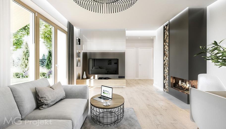 projekt domu MG0033 Biedronka - Murator projekty