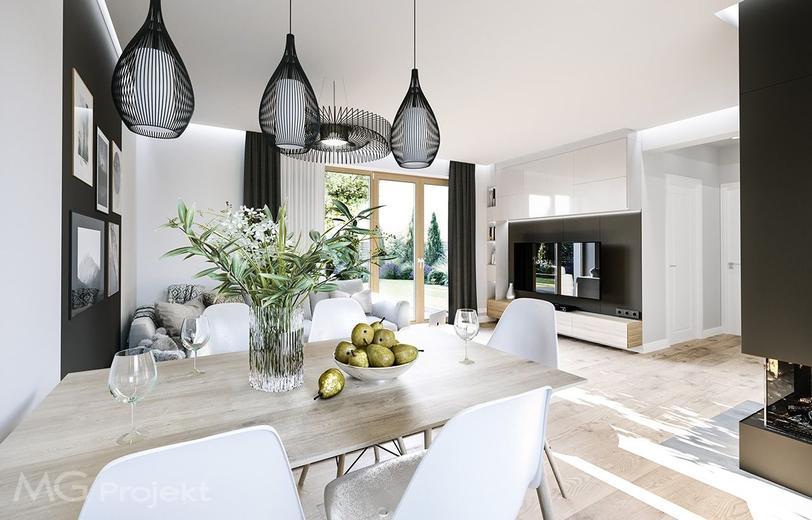 projekt domu MG0033 Biedronka - Murator projekty