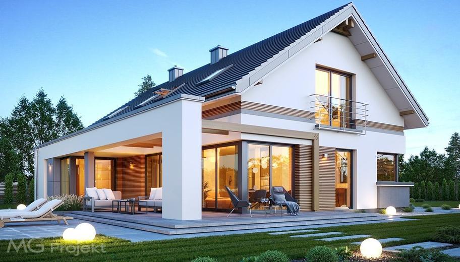 projekt domu MG0659 Hiacynt 7 - Murator projekty