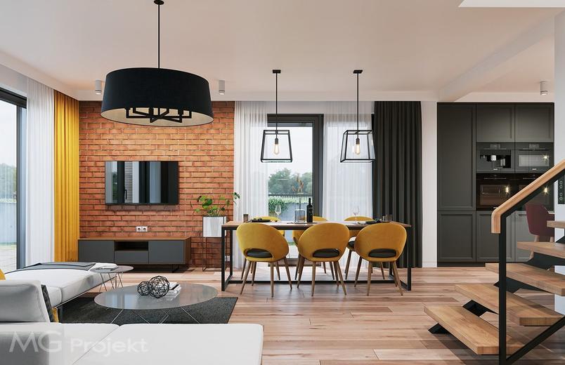 projekt domu MG0662 Qubik 3 - Murator projekty