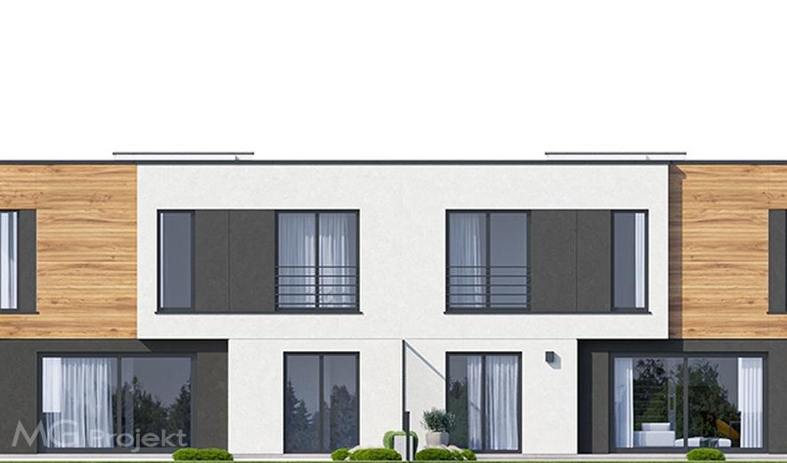projekt domu MG0662 Qubik 3 - Murator projekty