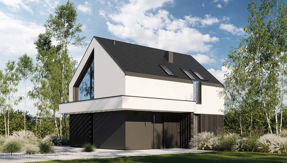 projekt domu HK101 HOMEKONCEPT 101 - Murator projekty