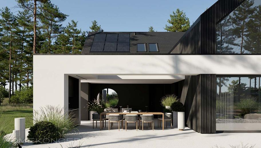 projekt domu HK116 HOMEKONCEPT 116 - Murator projekty