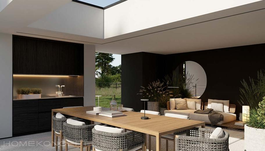 projekt domu HK116 HOMEKONCEPT 116 - Murator projekty