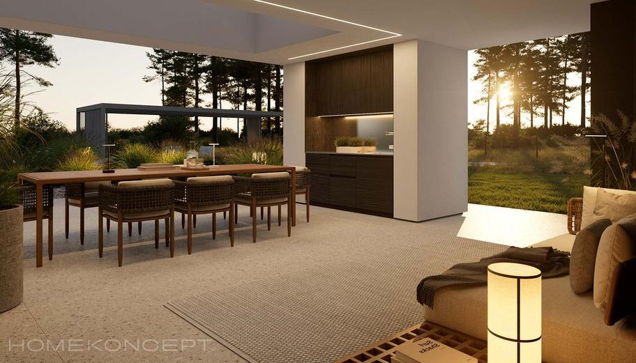 projekt domu HK116 HOMEKONCEPT 116 - Murator projekty