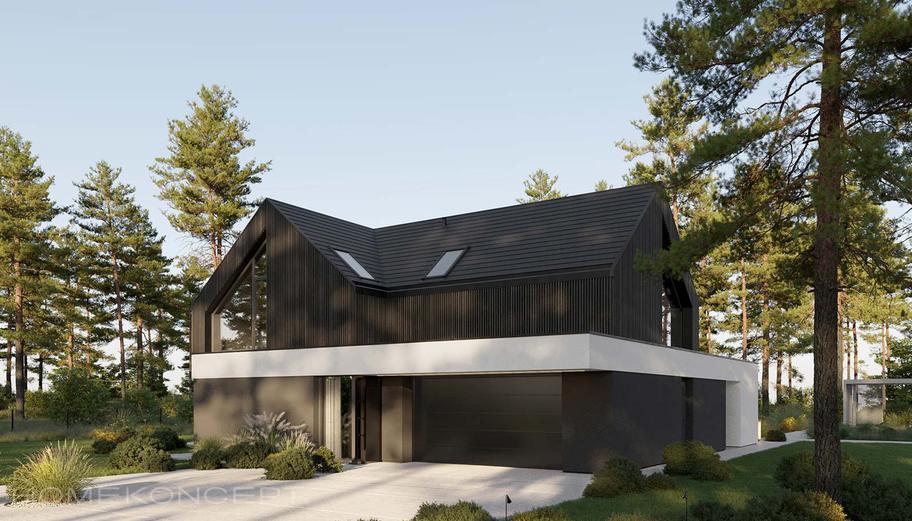 projekt domu HK116 HOMEKONCEPT 116 - Murator projekty