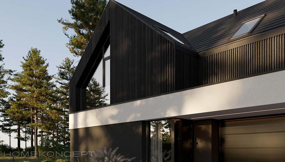 projekt domu HK116 HOMEKONCEPT 116 - Murator projekty