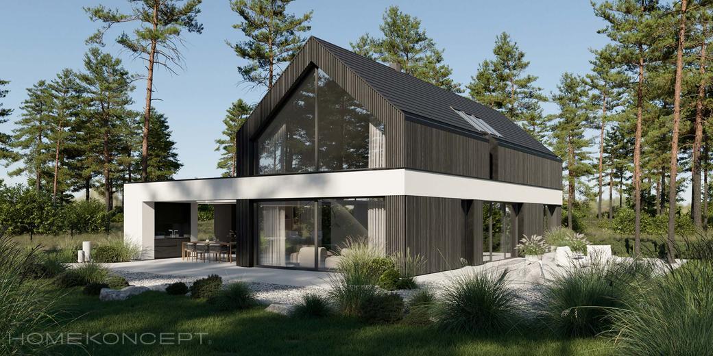 projekt domu HK116 HOMEKONCEPT 116 - Murator projekty