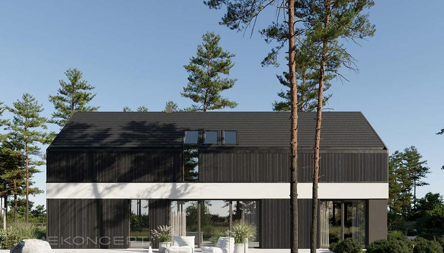 projekt domu HK116 HOMEKONCEPT 116 - Murator projekty