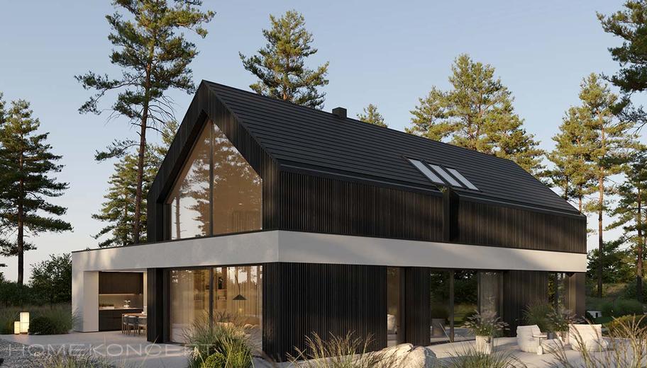 projekt domu HK116 HOMEKONCEPT 116 - Murator projekty