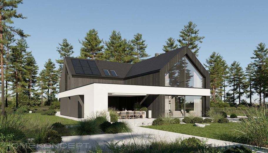 projekt domu HK116 HOMEKONCEPT 116 - Murator projekty