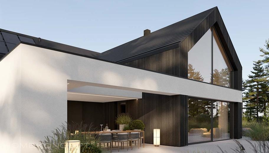 projekt domu HK116 HOMEKONCEPT 116 - Murator projekty