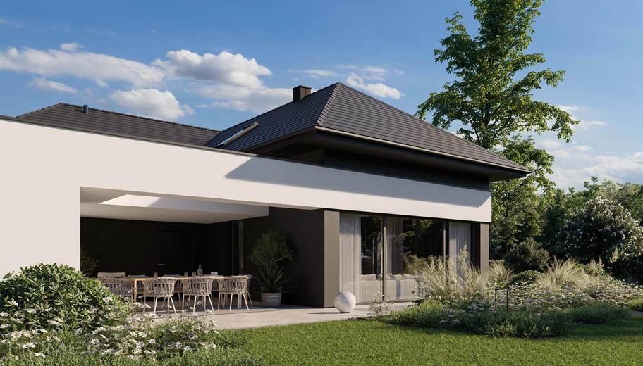 projekt domu HK96 HOMEKONCEPT 96 - Murator projekty