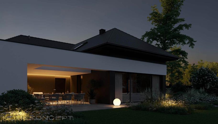 projekt domu HK96 HOMEKONCEPT 96 - Murator projekty