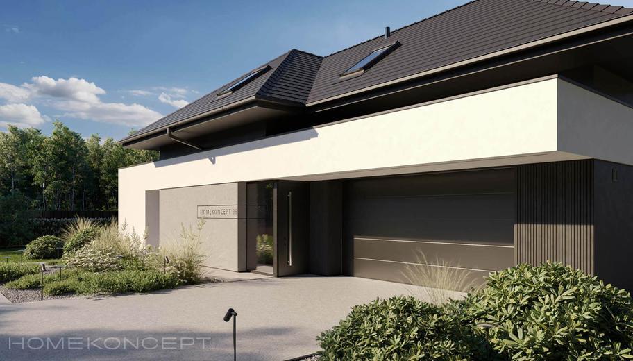 projekt domu HK96 HOMEKONCEPT 96 - Murator projekty