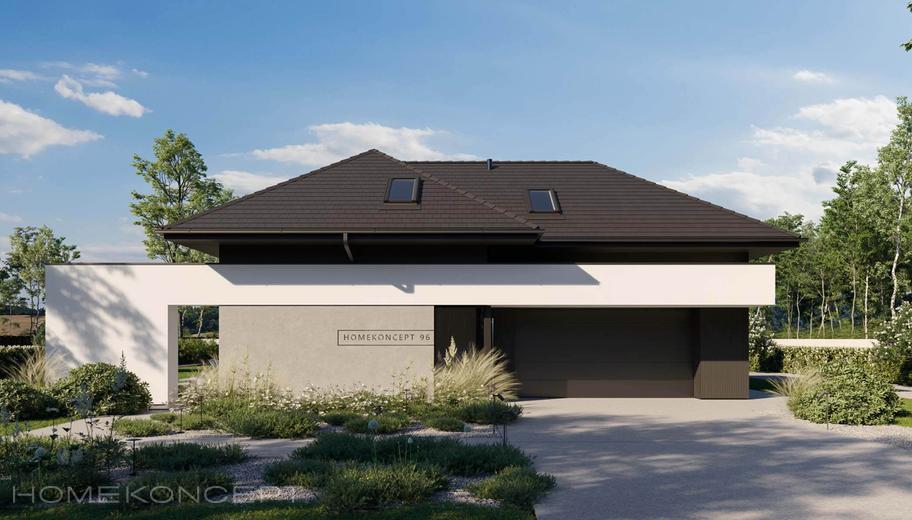 projekt domu HK96 HOMEKONCEPT 96 - Murator projekty