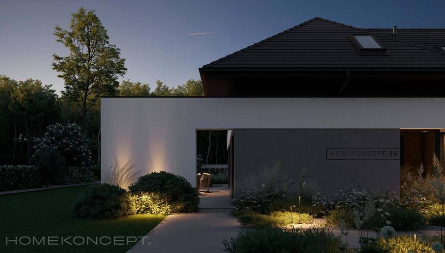 projekt domu HK96 HOMEKONCEPT 96 - Murator projekty