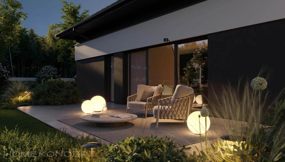projekt domu HK96 HOMEKONCEPT 96 - Murator projekty