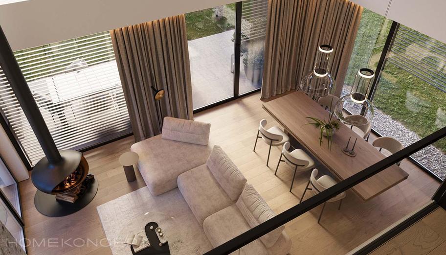 projekt domu HK114 HOMEKONCEPT 114 - Murator projekty