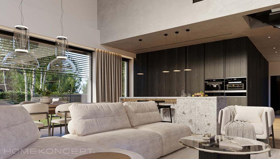 projekt domu HK114 HOMEKONCEPT 114 - Murator projekty