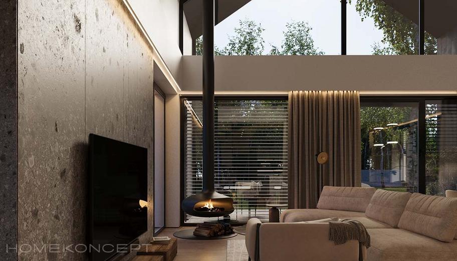 projekt domu HK114 HOMEKONCEPT 114 - Murator projekty