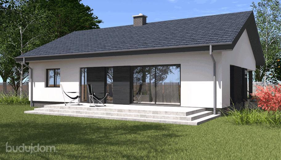 projekt domu TK82 Projekt domu TK82 - Murator projekty