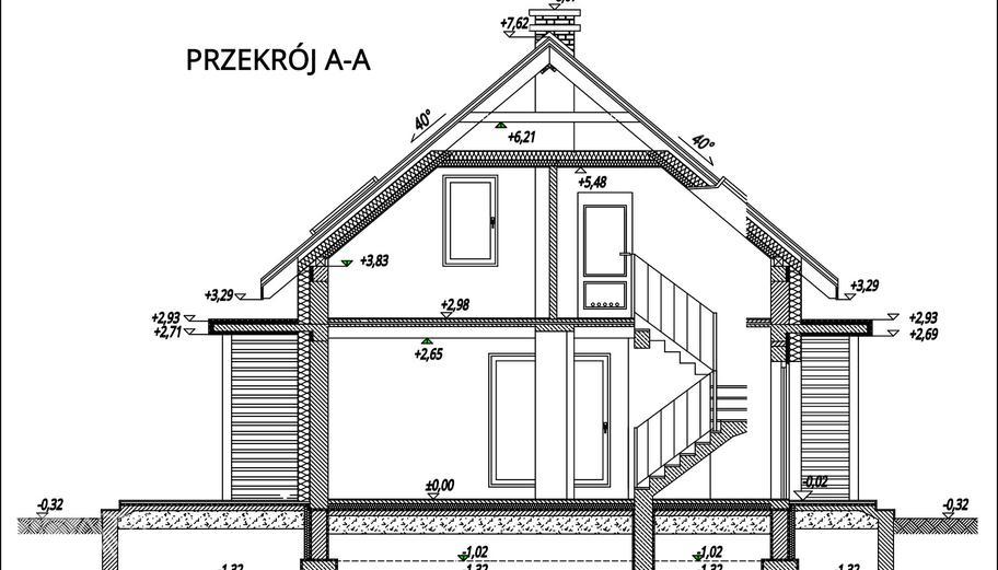 projekt domu PE898 Trypolis 3 - Murator projekty