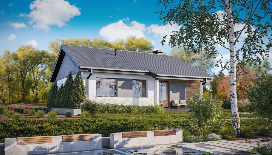 projekt domu Z78 Projekt domu Z78 - Murator projekty