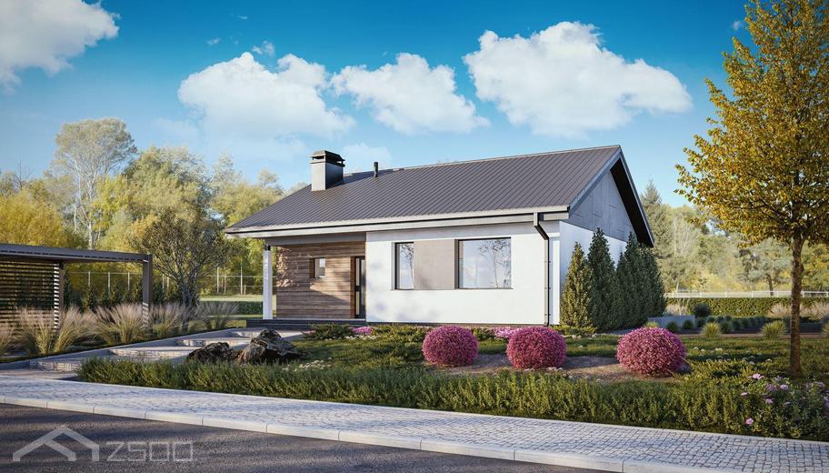 projekt domu Z78 Projekt domu Z78 - Murator projekty
