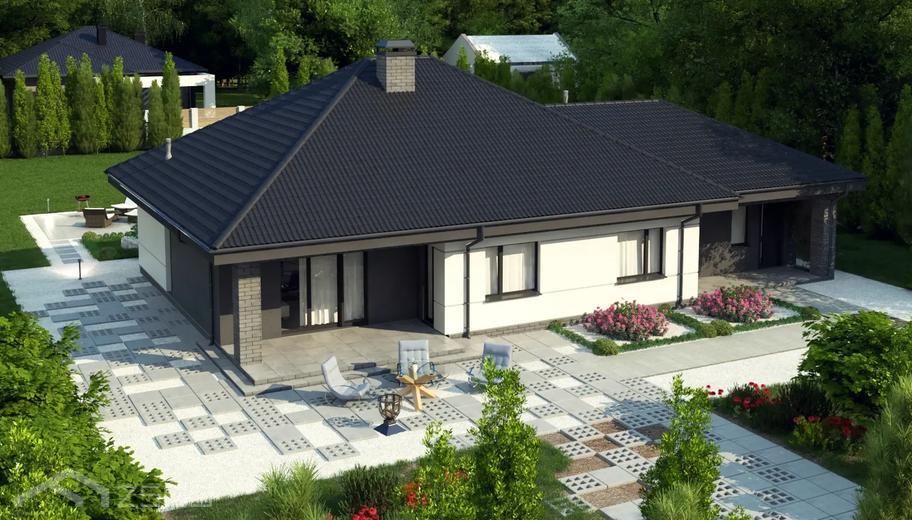 projekt domu Z86A Projekt domu Z86 A - Murator projekty