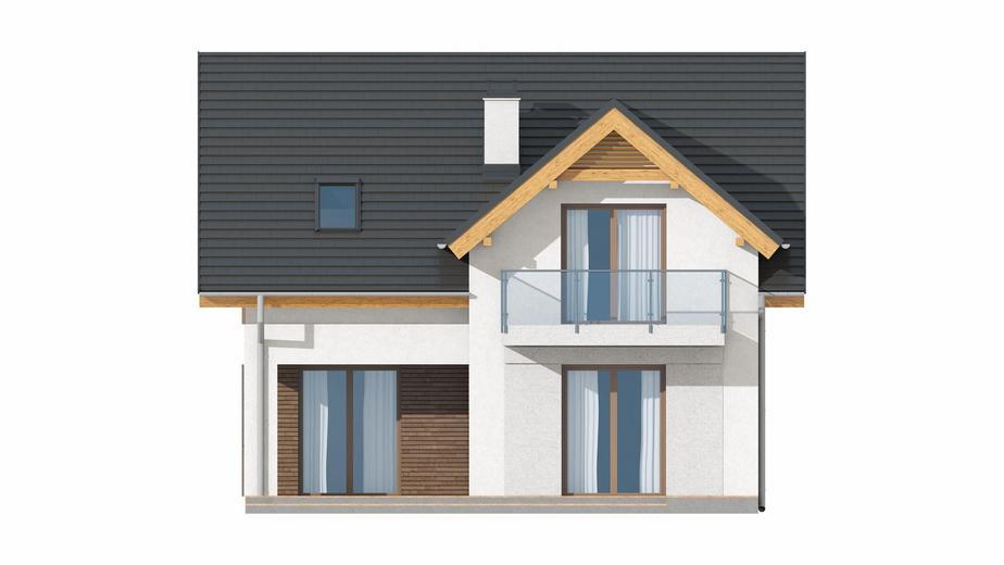 projekt domu Z163 Projekt domu Z163 - Murator projekty